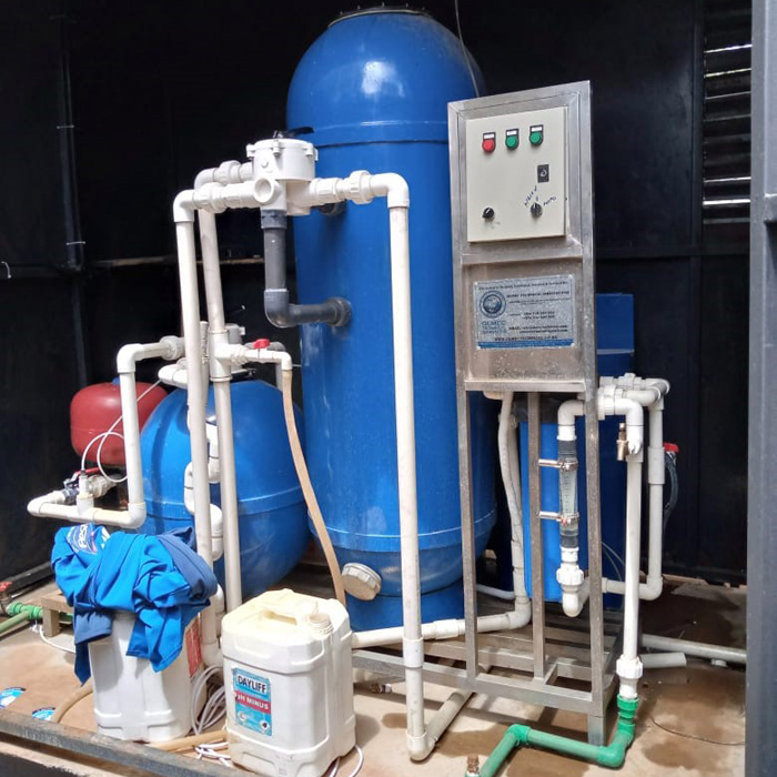 General purpose water plant with high fluoride, iron and suspended solids