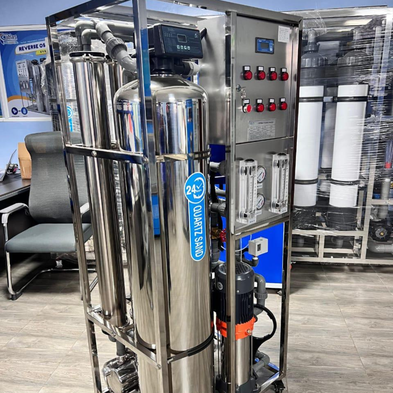 Water purification machine 500LPH - Trivon Trading company limited